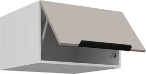 ARIA lb | horní skříňka 60 NAGU-36 1F výklopná | 60 cm | HLUBOKÁ | ANTI FINGERPRINT povrch | bílá/béžová