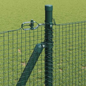 Svařovaná drátěná plotina s betonovou základnou 25 x 0,8 m 3352432