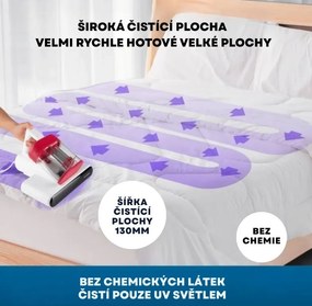 CleanMaxx Cyklónový sterilizační a dezinfekční vysavač s UV-C světlem DES-15061