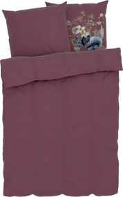 Livarno home Saténové ložní povlečení, 240 x 220 cm, 70 x 90 cm (bordó)