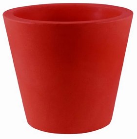 VONDOM - Květináč CONO Basic 60x60 - červená