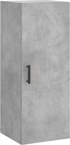 Skříň highboard betonově šedá 34,5x34x180 cm kompozitní dřevo 3198797