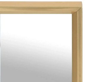 vidaXL Zrcadlo zlaté 50 x 50 cm