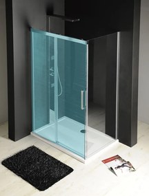 GELCO - FONDURA boční stěna 1000mm, čiré sklo, GF5001