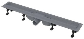 Sprchový žlab Alca 85 cm plast šedá APZ12-850