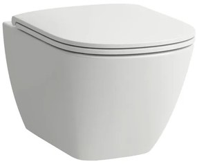 Laufen Lua WC závěsné 36 cm Advanced, Rimless, bílá H8200804000001