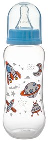 Láhev s obrázkem Akuku 250 ml space Barva: modrá