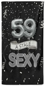 Osuška Stále sexy – černá (věk: 59)