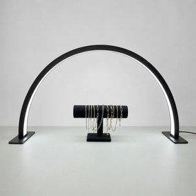 Brilagi - LED Stmívatelná oblouková lampa RADIO LED/30W/24/230V 3000-6500K černá
