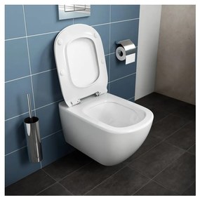 Ideal Standard Tesi- SET: Závěsné WC, 36x53cm, AQUABLADE® + sedátko, ultra ploché, Soft-Close T354601