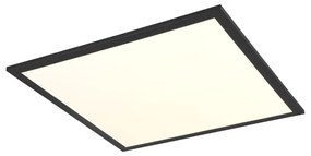 Černé LED stropní svítidlo 44.5x44.5 cm Beta – Trio