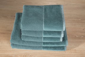 SADA RUČNÍKŮ LUCY5 3KS 70X140 CM TMAVĚMĚTOVÁ