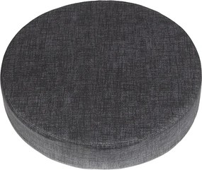 Bellatex Sedák KULATÝ Šedá 40 cm, (průměr), výška 8 cm
