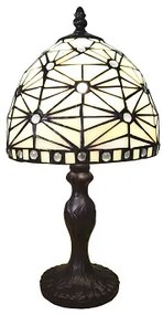 Stolní lampa Tiffany ART DECO Clayre &amp; Eef 5LL-6105