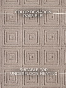 ELLE Decoration, Běhoun Perles 106183 Cream Beige z kolekce Elle, 80x240, béžová, ložnice