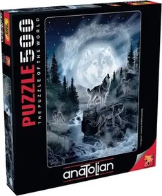 ANATOLIAN Puzzle Měsíční vlk / 500 dílků / od 12 let