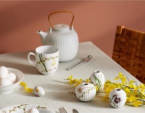 Sada 3 miniaturních porcelánových váz Kähler Design Hammershøi Spring