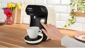 BOSCH Tassimo TTAS107E černá, bílá / kapslový kávovar / 1400 W / 700 m