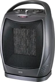 ECG KT 10 černá / Teplovzdušný ventilátor / 1500W / 2 topné stupně