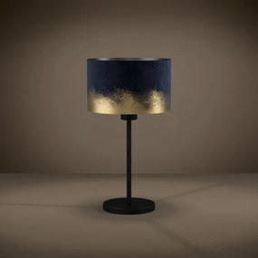 Eglo 39975 - Stolní lampa CASUARITA 1xE27/40W/230V modrá/zlatá