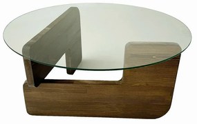 Konferenční stolek Mia Walnut