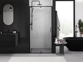 Mexen Exo sprchové dveře otočné 100 cm, transparentní, černé - 819-100-000-70-00