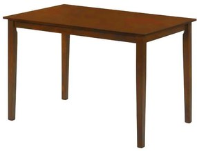 Jídelní stůl DIPLOMAT 110x70 cm, MDF dýha a masiv, barva mocca