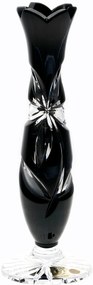 Váza Linda, barva černá, výška 230 mm