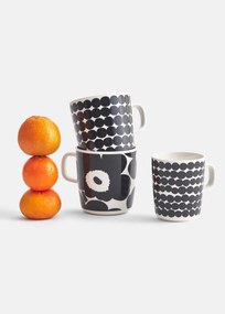 Marimekko Hrnek Oiva Unikko 400ml černý