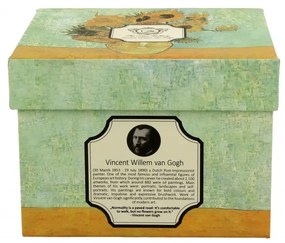 Porcelánový hrnek Van Gogh Slunečnice s infuzérem 430 ml vícebarevný
