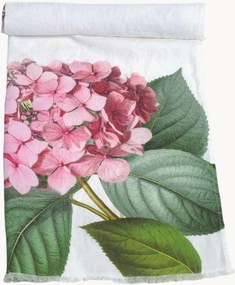 Lněný sprchový ručník Hydrangea