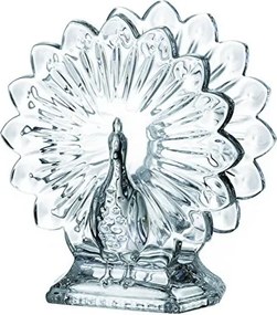Crystal Bohemia Stojánek na ubrousky Páv 144 mm