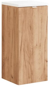 Závěsná skříňka do koupelny CAPRI Oak 811