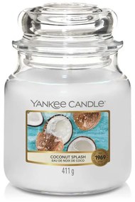 Yankee Candle - vonná svíčka Coconut Splash (Kokosové osvěžení) 411g