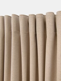 Sinsay - Sada zatemňovacích závěsů na řasící pásce 2 pack - béžová