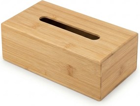 Bambusový box na kapesníky SOVO, 25 x 13 cm