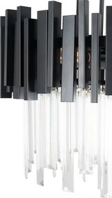 BRILAGI - Stropní svítidlo VERVE 4xE14/40W/230V pr. 40 cm černá