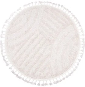 Koberec BERBER 9754 sloní kost kruh