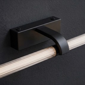 Toolight Toolight, LED nástěnné svítidlo 40cm, 9W, 4000K, 1000lm, APP1887-1W, černá matná, OSW-66042