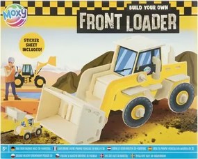 MOXY 3D puzzle Nakladač / Bez lepidla / Přírodní materiál