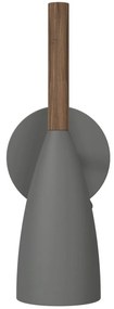 Designová nástěnná lampička ze série NORDLUX Pure šedá