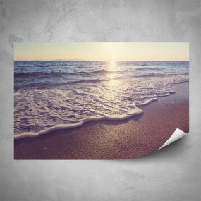 Plakát - Písečná pláž (60x40 cm) - PopyDesign