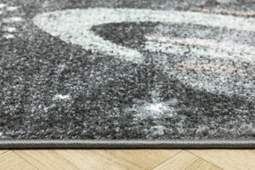 Dětský koberec Lima C288A Planety šedý / krémový