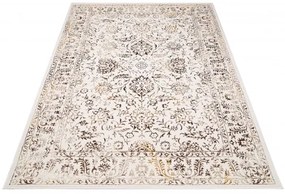 Kusový koberec GOLDEN MZ45J Klasický Moderní krémový Rozměr: 80x150 cm