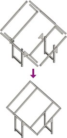 vidaXL Stojan na palivové dřevo Ocel válcovaná za studena [864281] Barva: Olivově zelená