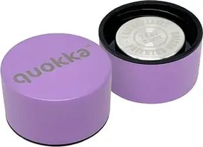 Quokka Solid tmavě fialová / Nerezová termoláhev / 510 ml / dvouplášťo
