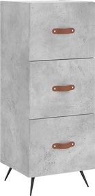 Skříň highboard betonově šedá 34,5x34x180 cm kompozitní dřevo 3198829