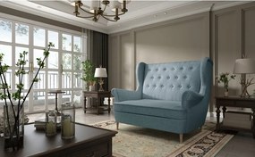 Modrá pohovka 150 cm Aros – ELTAP