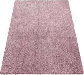 DY Obdélníkový růžový huňatý koberec Kamel Rozměr: 60x100 cm