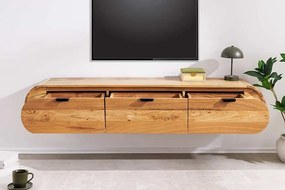 Designový závěsný TV stolek Callison 160 cm akácie